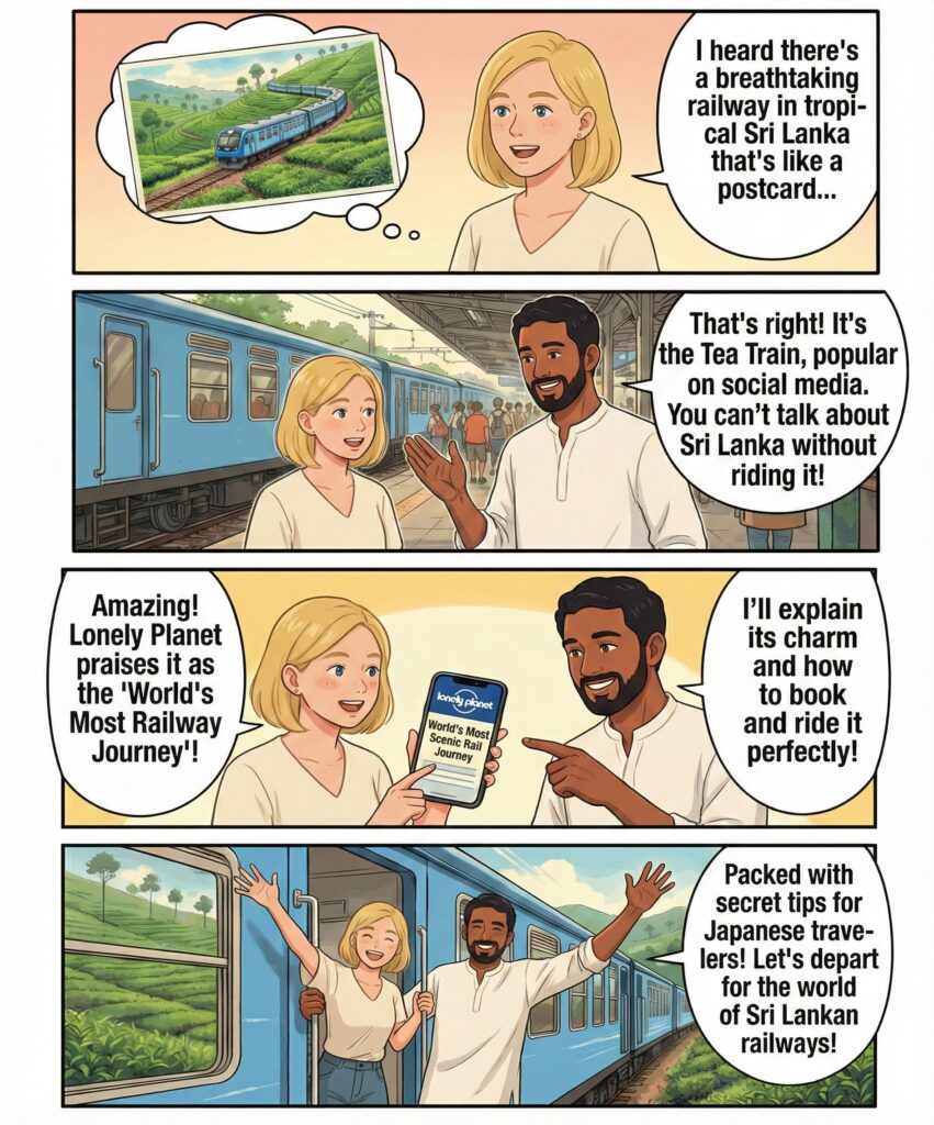 Scenic Sri Lanka Rail Journey: The Charm of the Tea Train from Kandy to ...