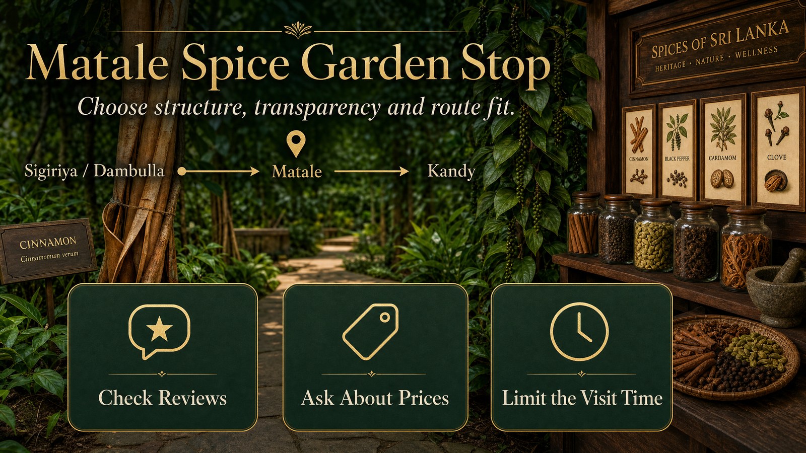 Sri Lanka Spice Gardens: How to Avoid Tourist Traps and Visit the Right ...